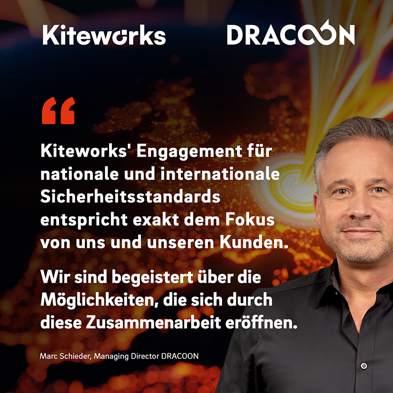 Große Neuigkeiten: DRACOON unterzeichnet Vereinbarung zur Fusion mit Kiteworks